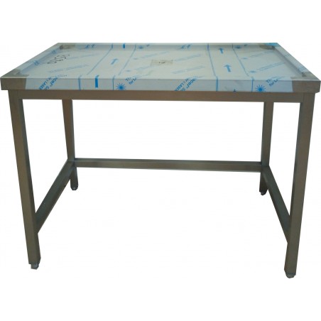 Table d'égouttage largeur 700 mm inox AISI 304L